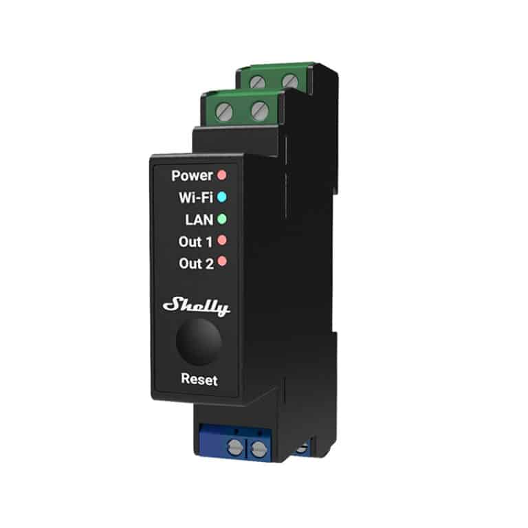 Shelly Pro 2PM | Smart Relay | YouHome Automation