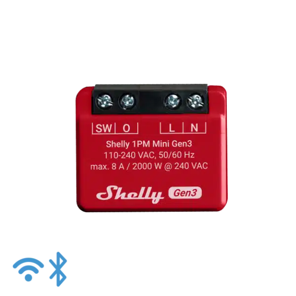 Shelly 1PM Mini Gen3 | Smart Relay | YouHome Automation
